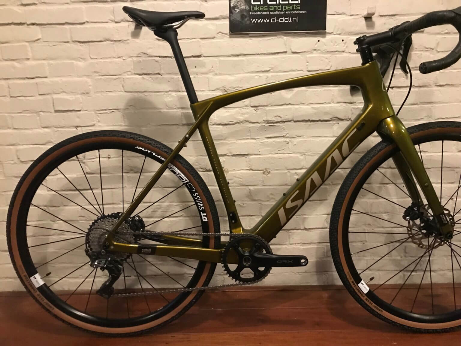 Isaac Torus 2023 Shimano GRX610 1 x 11 maat XL - Ci CiCli Tweedehands ...